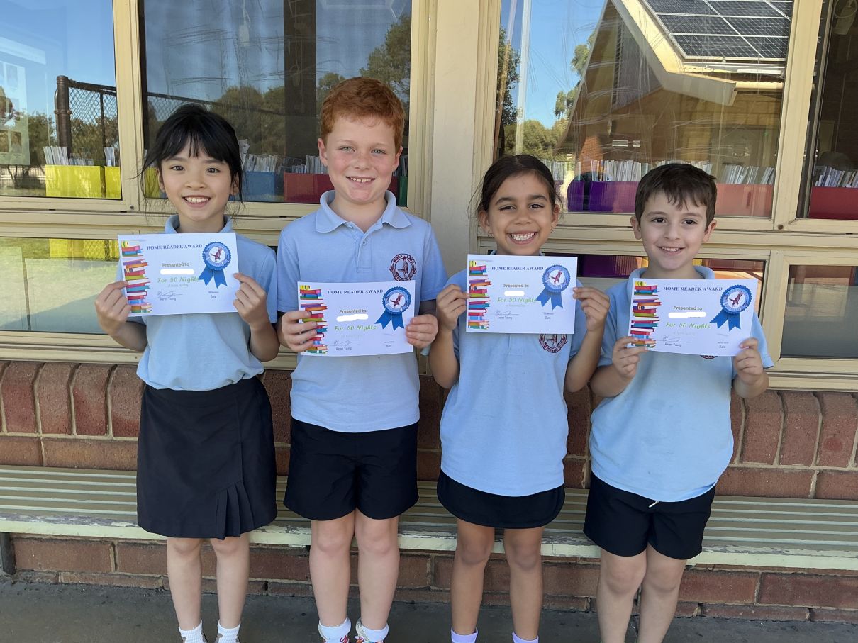 Merit, Values and Reading Certificates Term 2 Week 2 – Bibra Lake ...